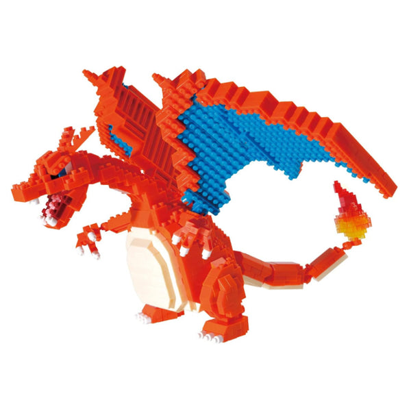 Deluxe Charizard - Nanoblock Pokemon Building Block – CJ Collective Pty Ltd